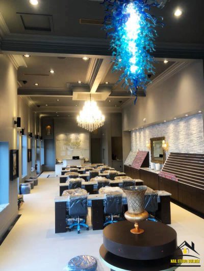 Lexi Nail Spa Construction Project | Nail Studio Builder LLC in Michigan
