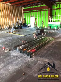 Lavish Nail & Spa Construction Project | Nail Studio Builder LLC in Indiana