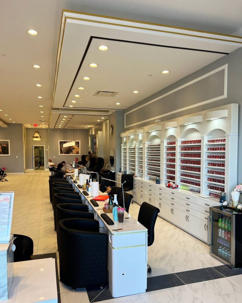 Xu Nails & Lashes Construction Project | Nail Studio Builder LLC